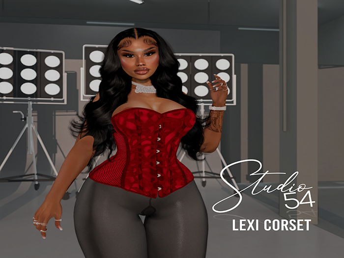 Second Life Marketplace - S.54 Lexi Corset Ruby